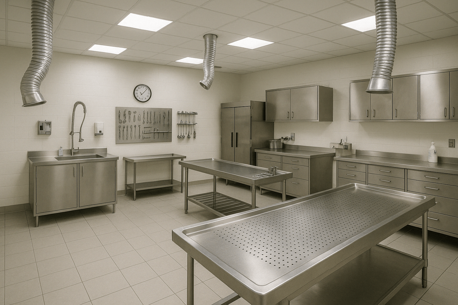 Prep Room Tables That Make Mortuary Work Easier – American Mortuary ...